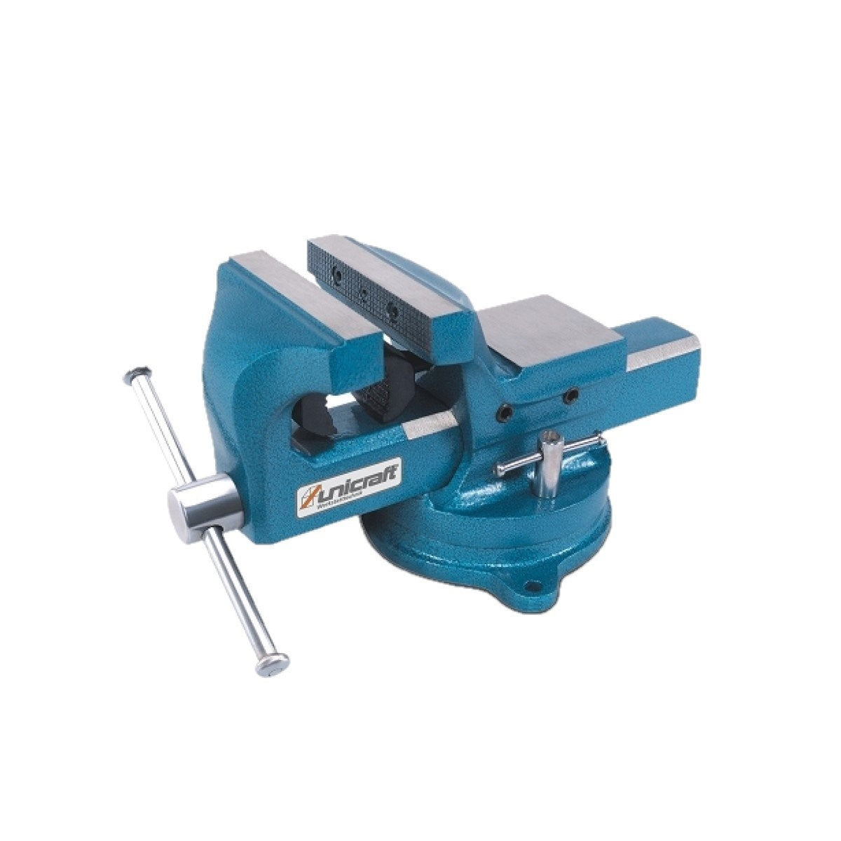 Parallel vice in swiveled forged steel 3 unicraft models