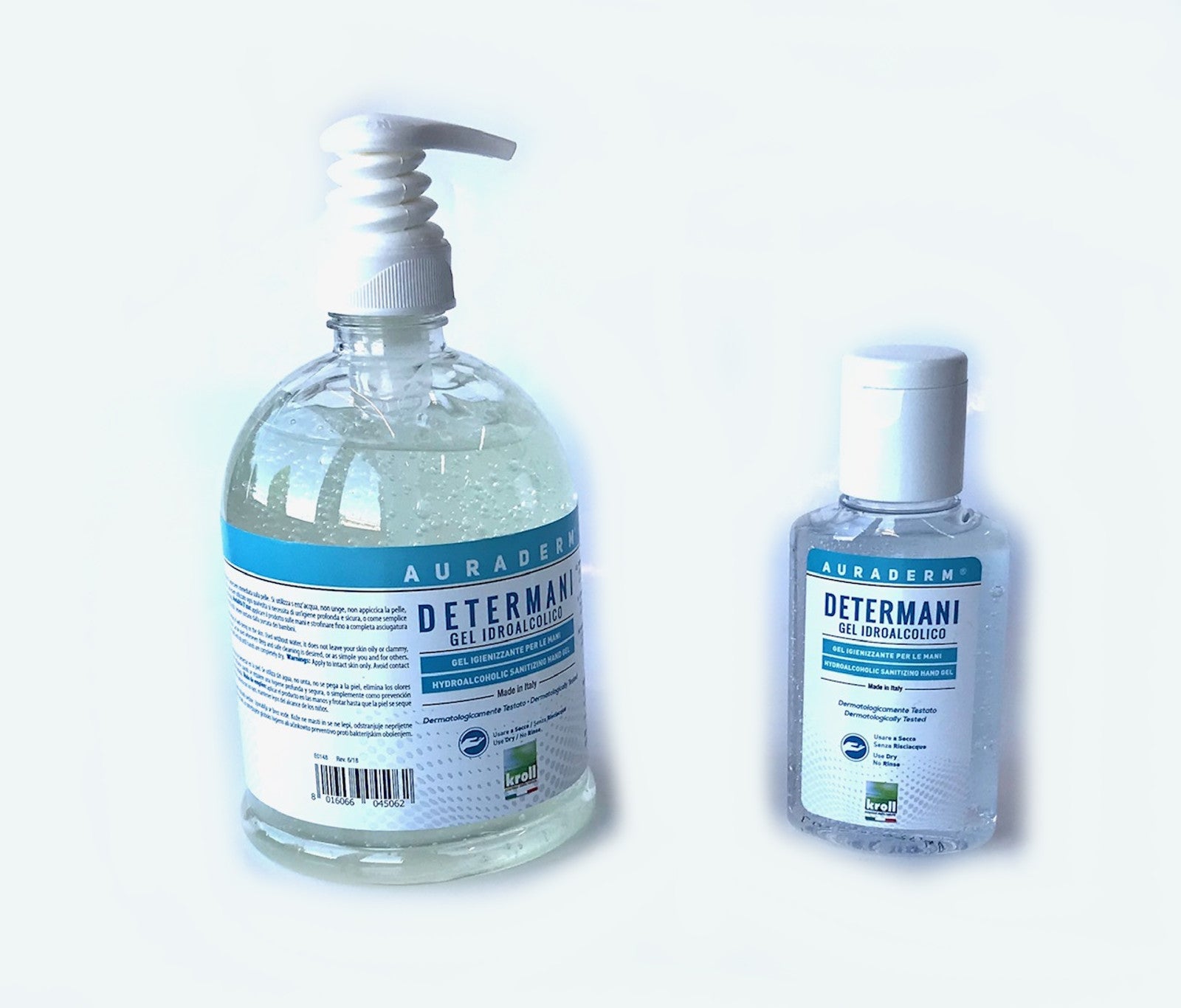 Dermoprotective sanitizing gel Kroll Auraderm | Technistist