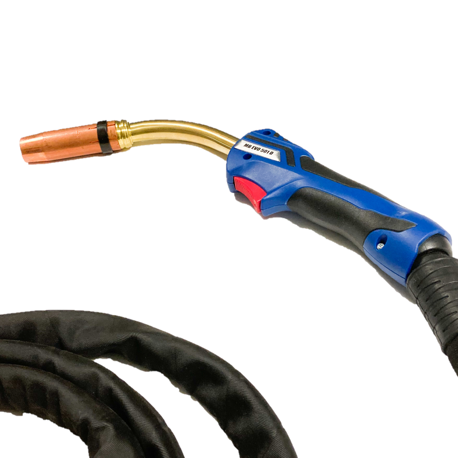Torch for welding thread Mig Binzel Raff. Liquid MB 501 D Grip 4 mt